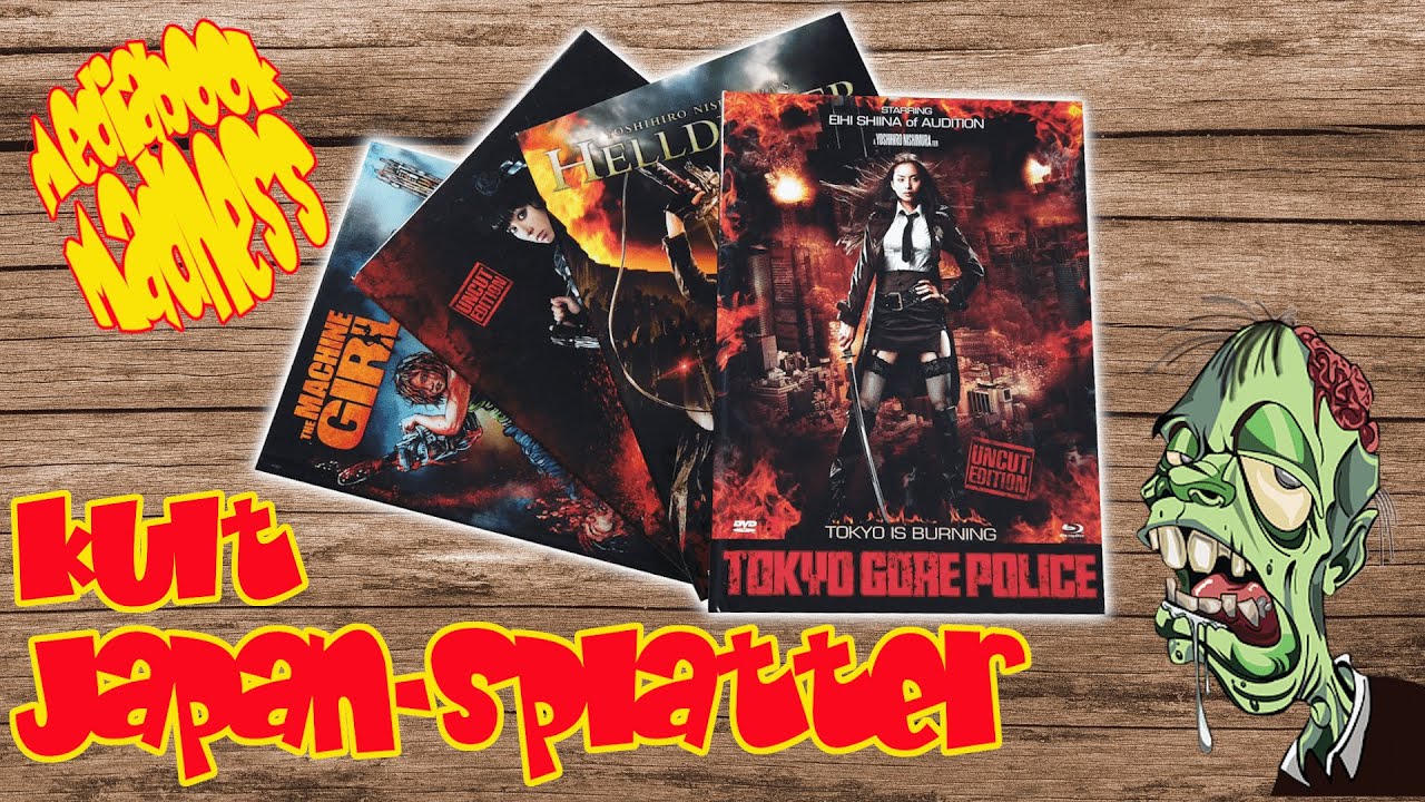 Kult Japan-Splatter | Mediabook Madness Nr. 03 - YouTube