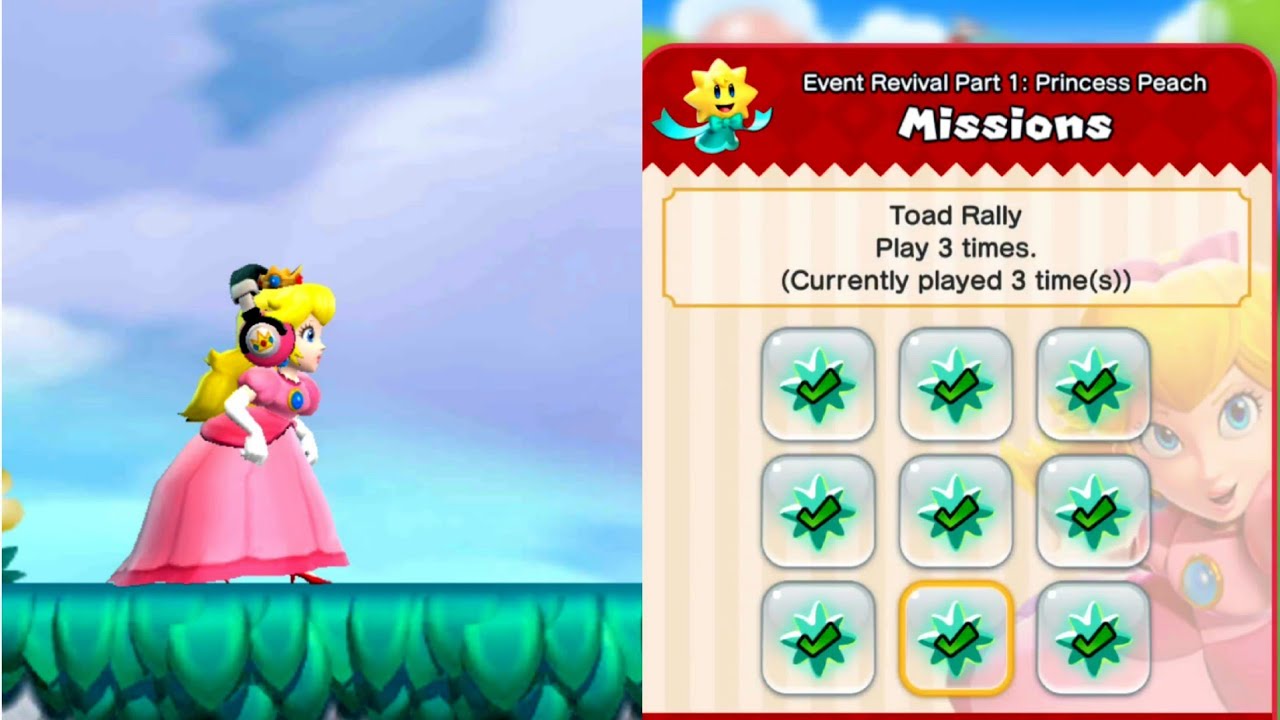 Princess Peach: Showtime! Event Revival | All Missions Completed ...