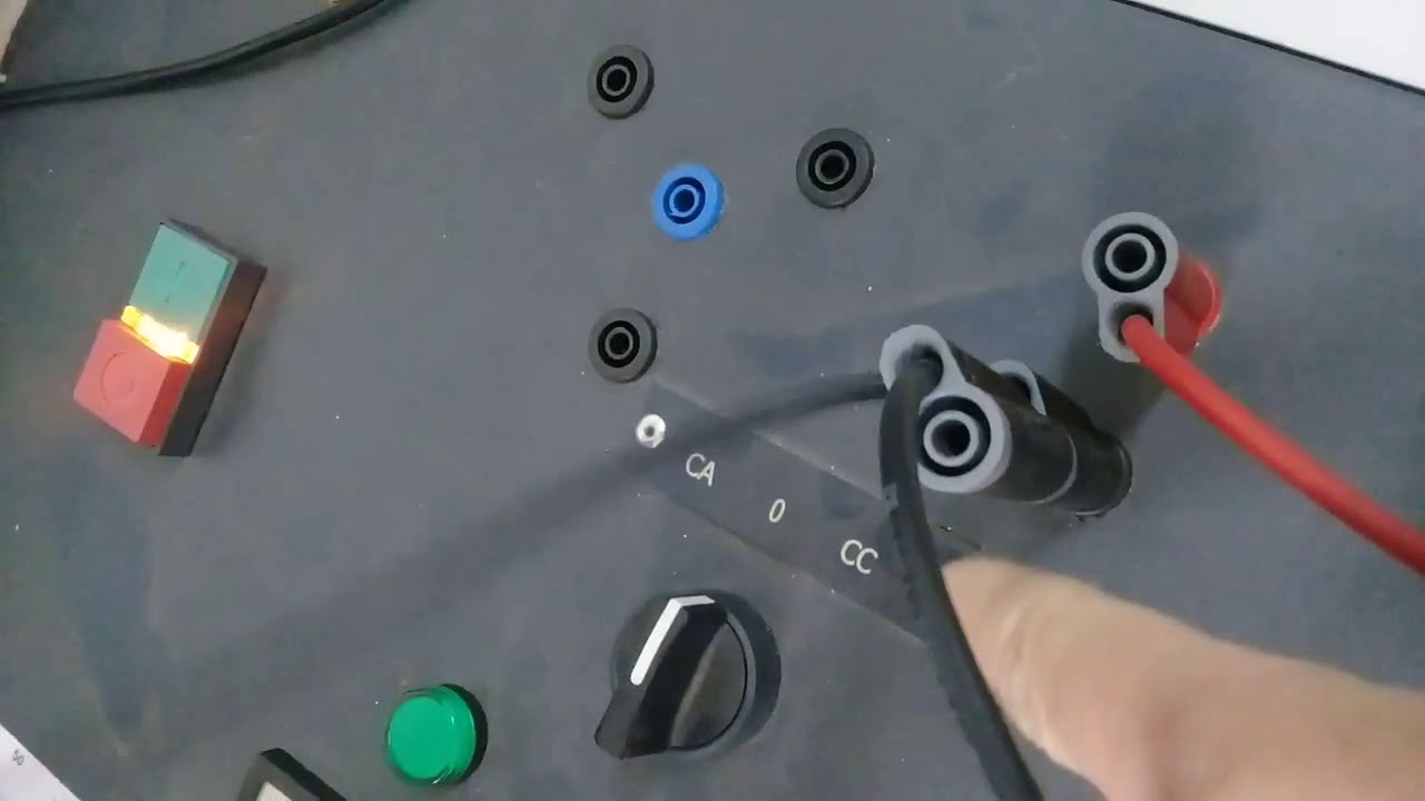 mesure resistance induit et inducteur machine à courant continu - YouTube