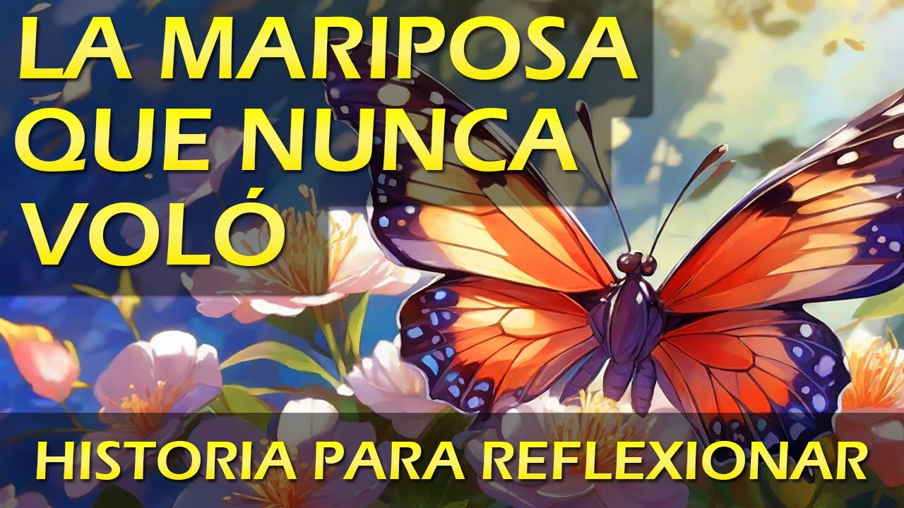LA MARIPOSA 🦋 QUE NUNCA VOLÓ | Maravillosa Reflexión - YouTube