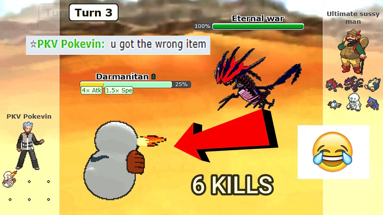 Galarian-Darmanitan SWEEPS Everything (Pokemon Showdown) (Zen Mode ...