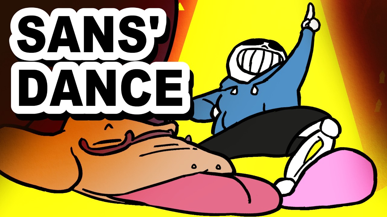 SANS DANCE (animated) w/ SNAPCUBE - YouTube