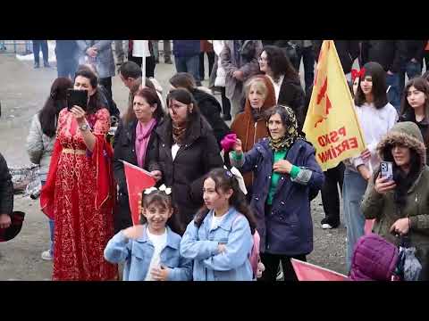 ERZÎNGAN’DA NEWROZ KUTLAMASI: BARIŞI HALKLAR GETİRECEK
