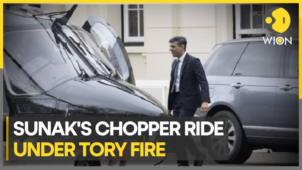 UK PM Rishi Sunak under pressure after costly helicopter trip to ...