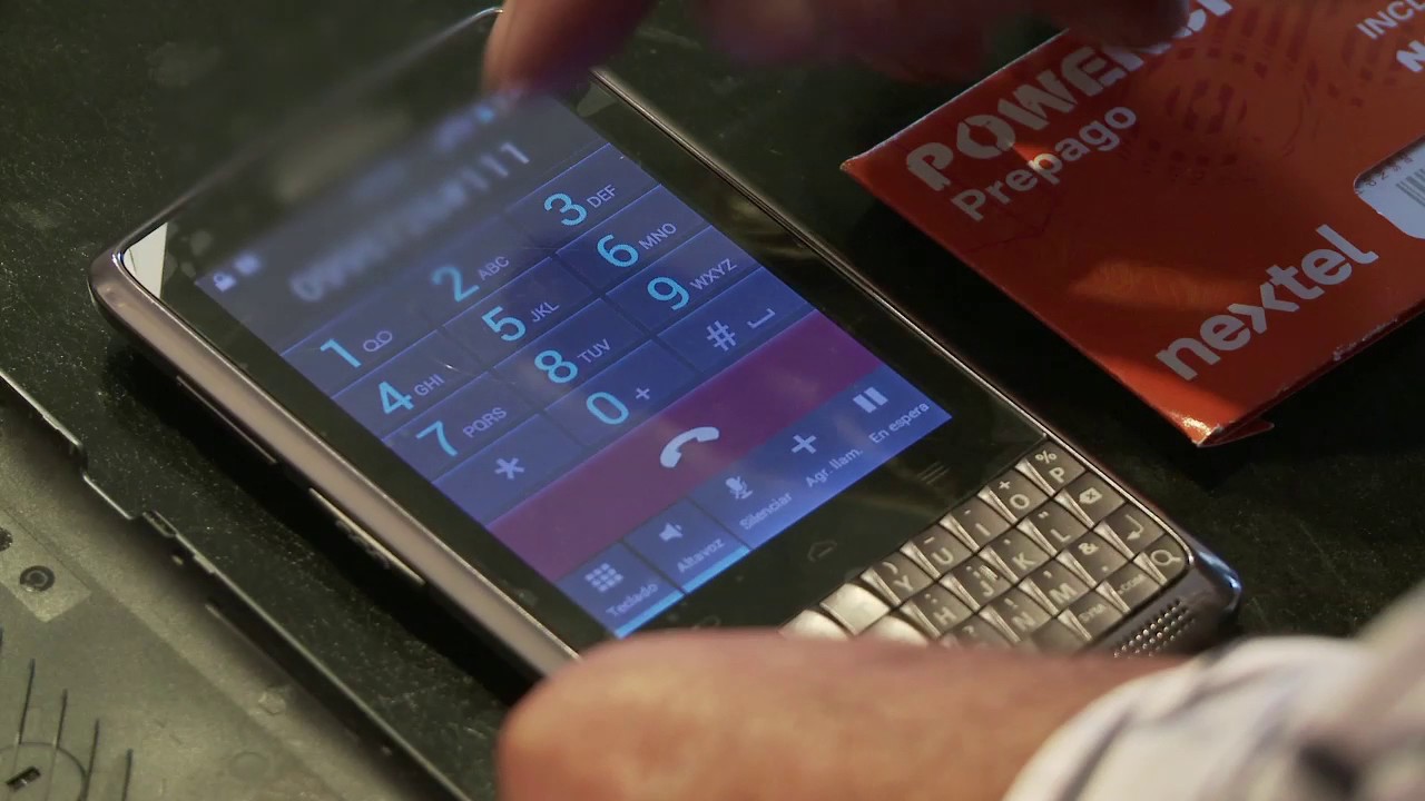 Nominatividad de teléfonos celulares: Tutorial de Nextel - YouTube