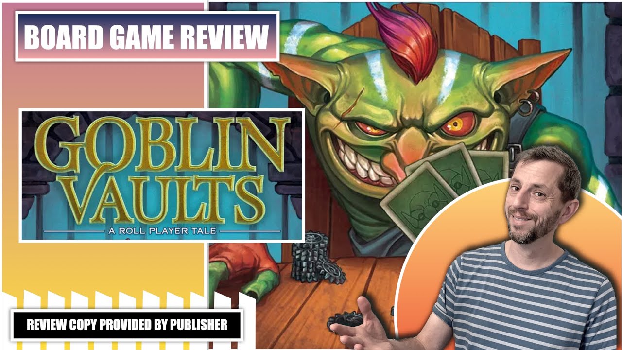 Trick taking (sort of) auction game: Goblin Vaults - YouTube