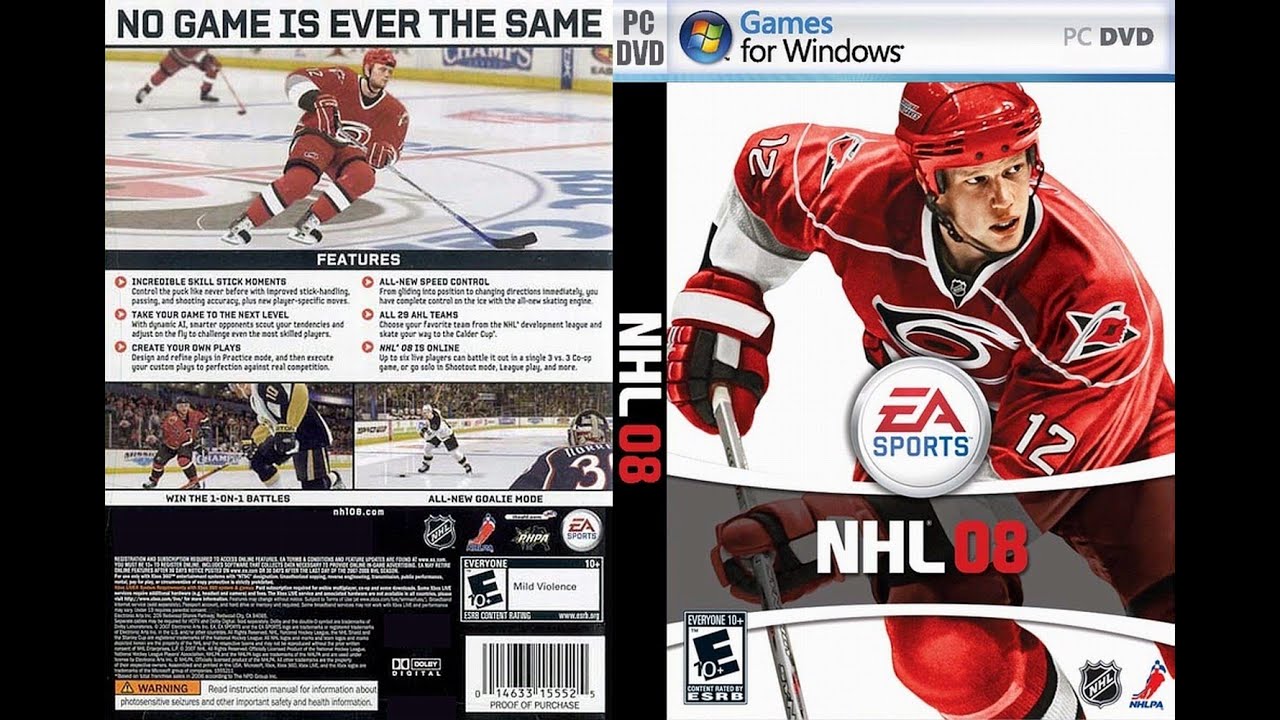 Unboxing NHL 08 para PC [video 28] - YouTube