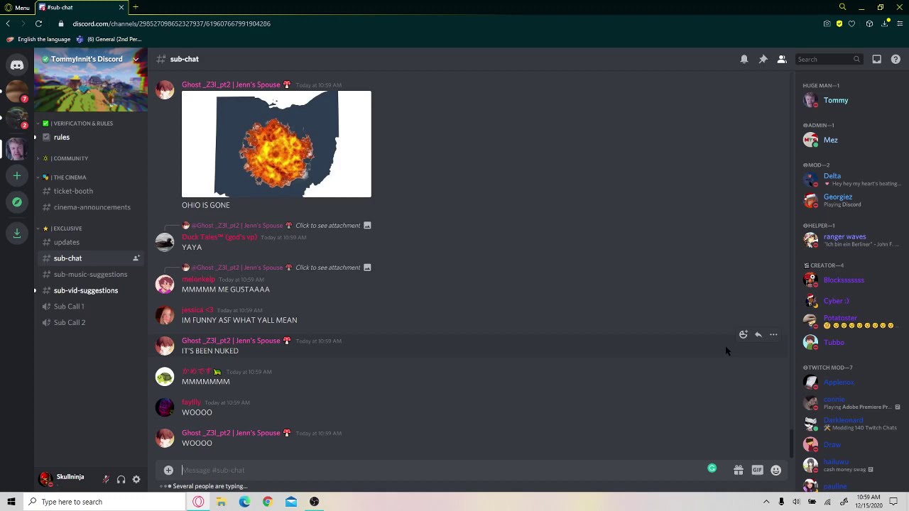Tommyinit's Subchat SPEEDRUN pt 2 - YouTube
