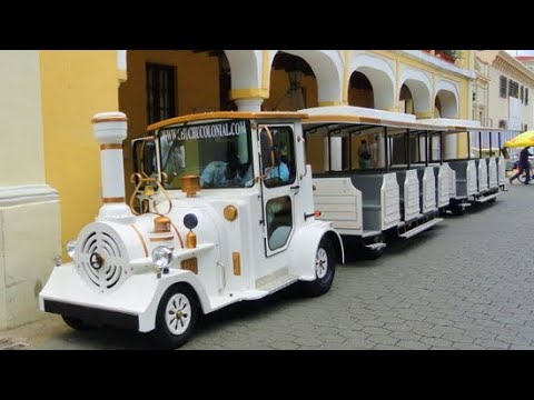 TREN Chu Chu ZONA Colonial - Recorrido COMPLETO - YouTube