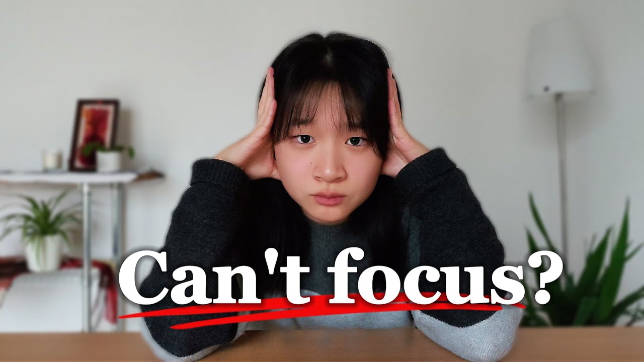 Why You Can't Focus While Studying (and how to fix it) - YouTube