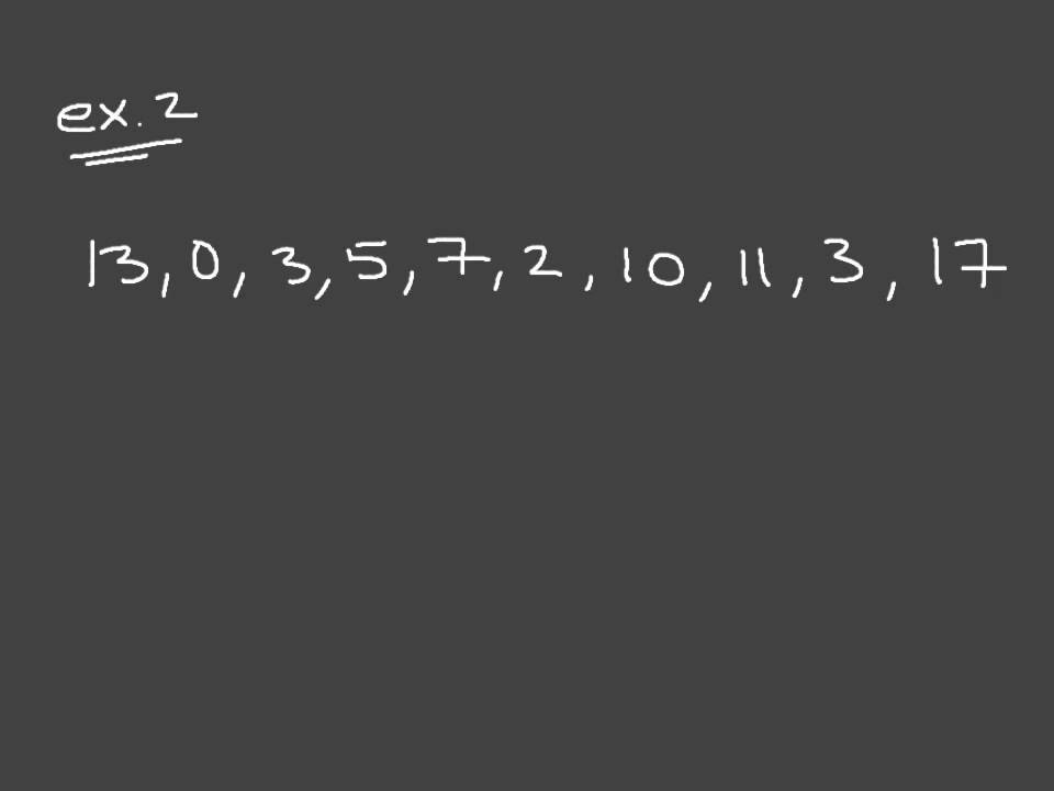 Calculating The Mean Of A Discrete Set Of Data YouTube Calculating The Mean Of A Discrete Set Of Data YouTube