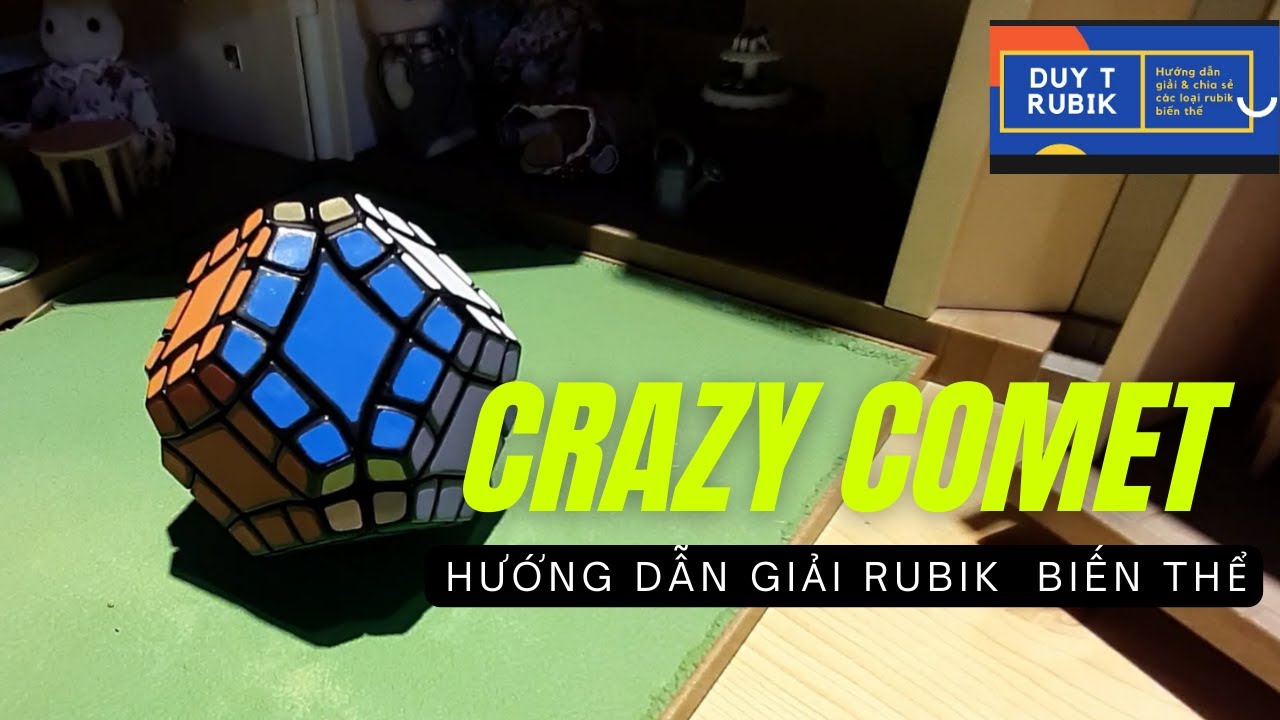 Tutorial N.202 - Crazy Comet - Hướng Dẫn Giải Rubik - YouTube