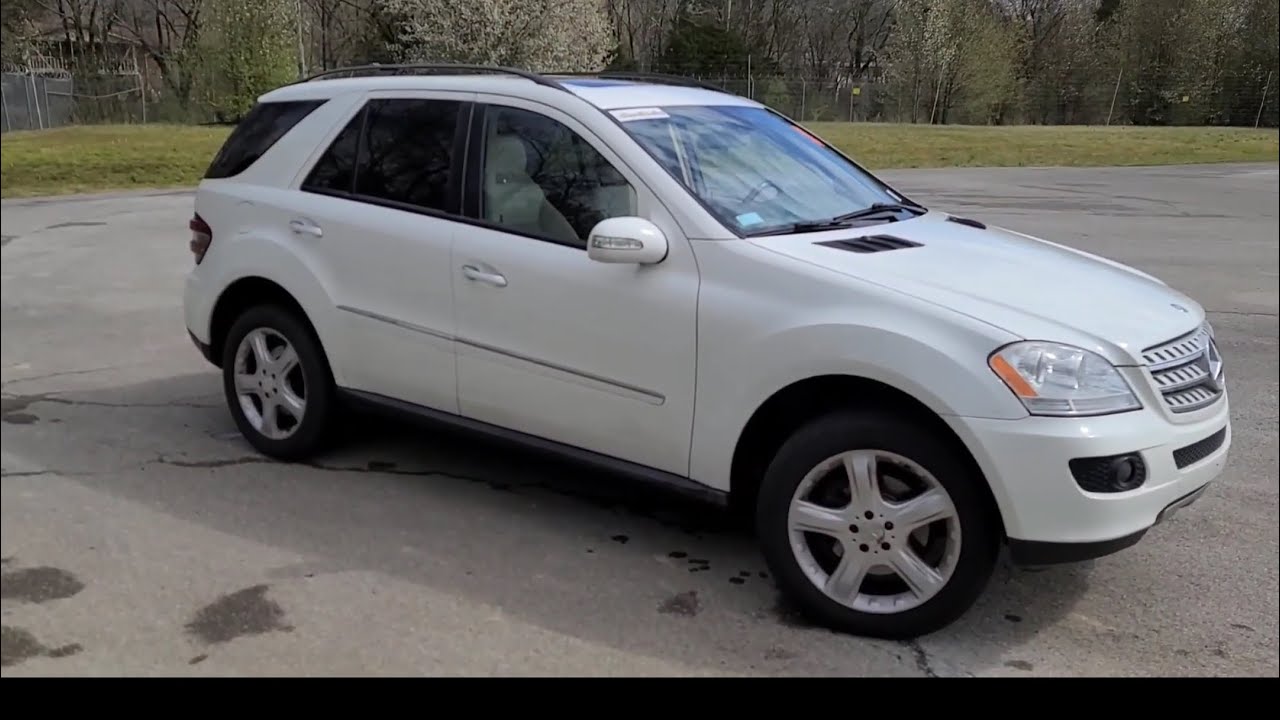 Dealer Auction! 2008 Mercedes Benz ML350 4 Matic. 150k beautiful ! pov ...