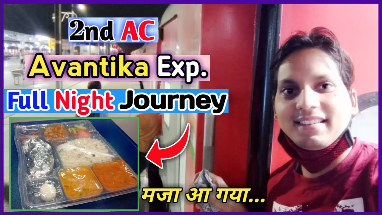 12962 Avantika Express Full Journey || indore to Mumbai || 2AC Full ...