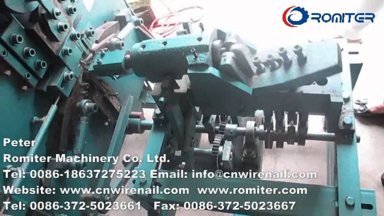 Automatic Chain Link Bending Machine-Romiter Machinery - YouTube