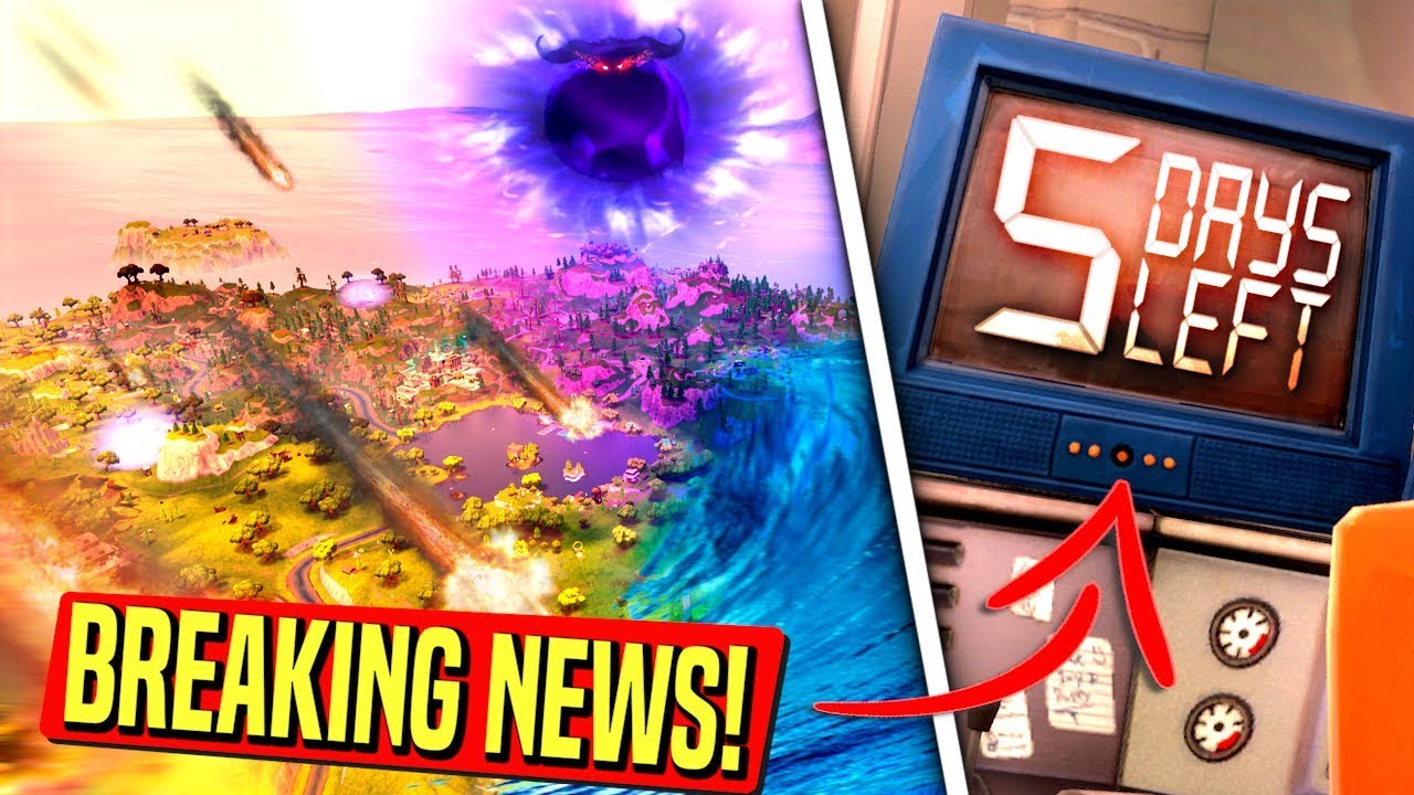 *BREAKING NEWS* NATURAL DISASTERS WILL HIT FORTNITE WITHIN DAYS ...