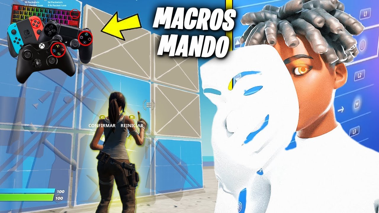 COMO TENER MACROS en FORTNITE *PS4/PC/XBOX/SWITCH* 2021 | COMO PONER ...