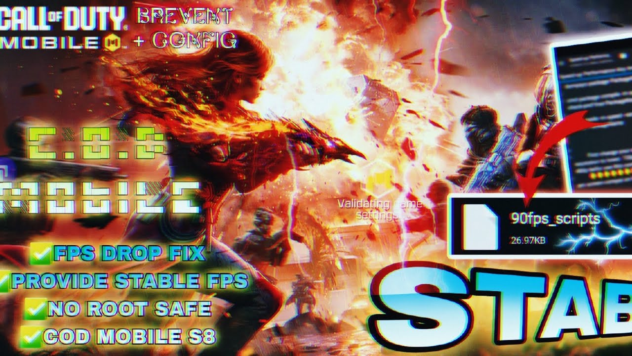CALL OF DUTY S8 SMOOTHNESS SCRIPT NO ROOT SAFE METHOD 👍🏼 - YouTube