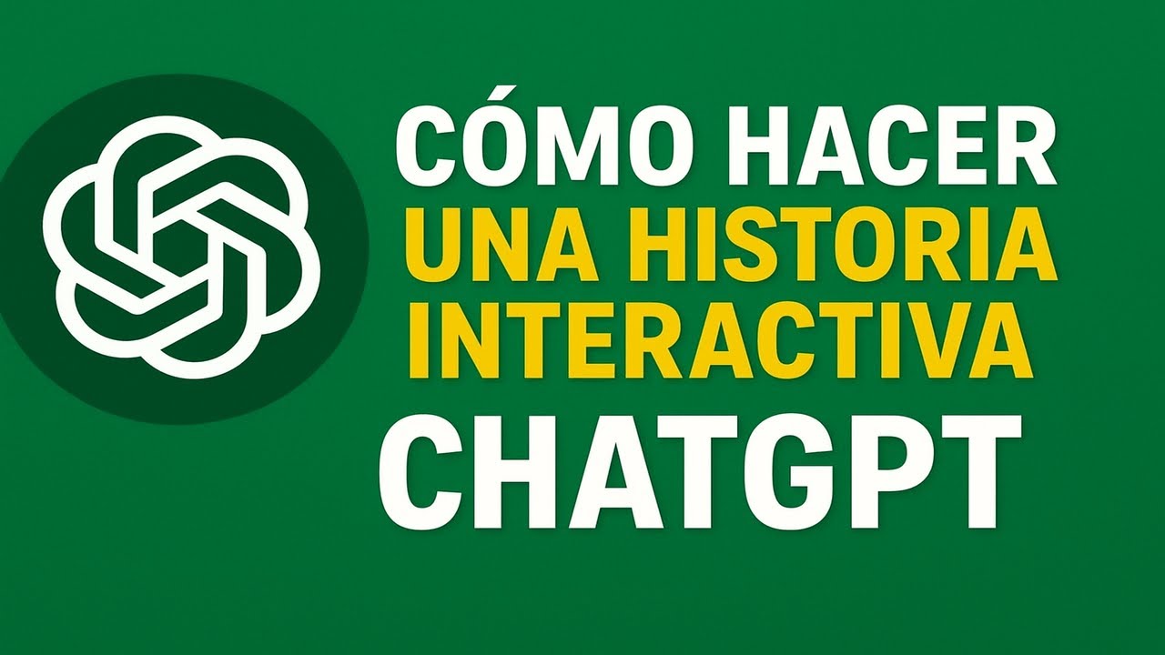 Como hacer una historia interactiva en chat gpt. - YouTube