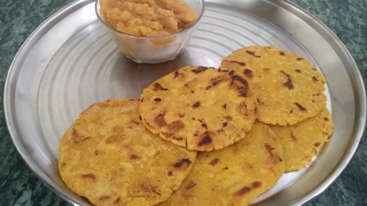 Rot prasad recipe - Himachali recipe - makki ke atte ke rot aur halwa ...