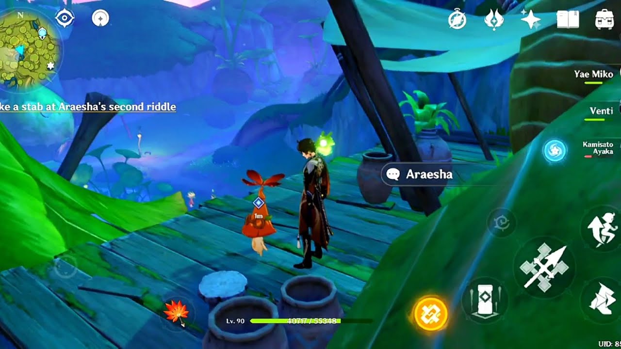 Take a Stab at Araesha's Second Riddle #genshinimpact #gaming 🤨🤨🤨 - YouTube