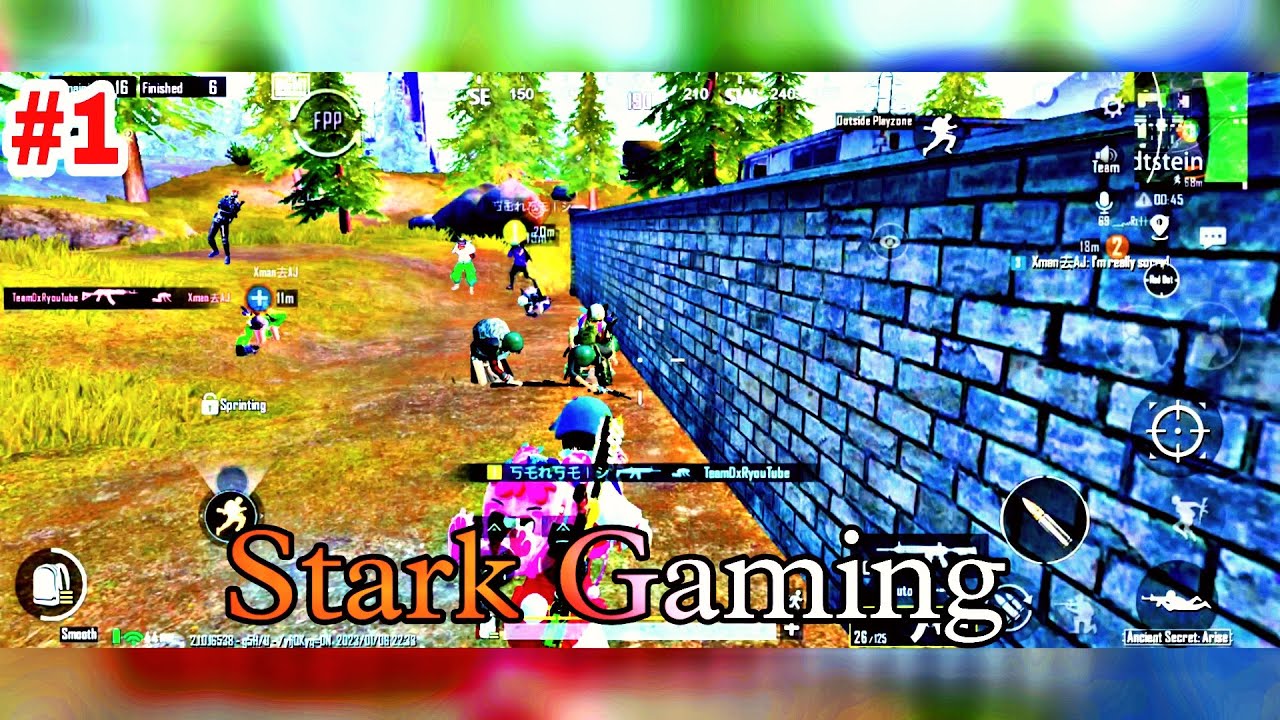 🔥BGMI with STARK GAMING || Livik Rush Gameplay|| @AMEMNOM #bgmi # ...