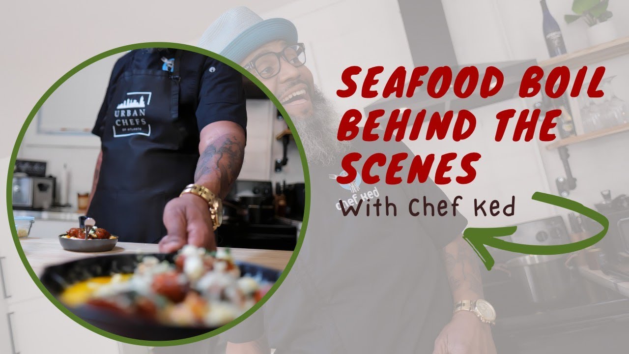 Seafood Boil Behind The Scenes with Chef Ked - YouTube