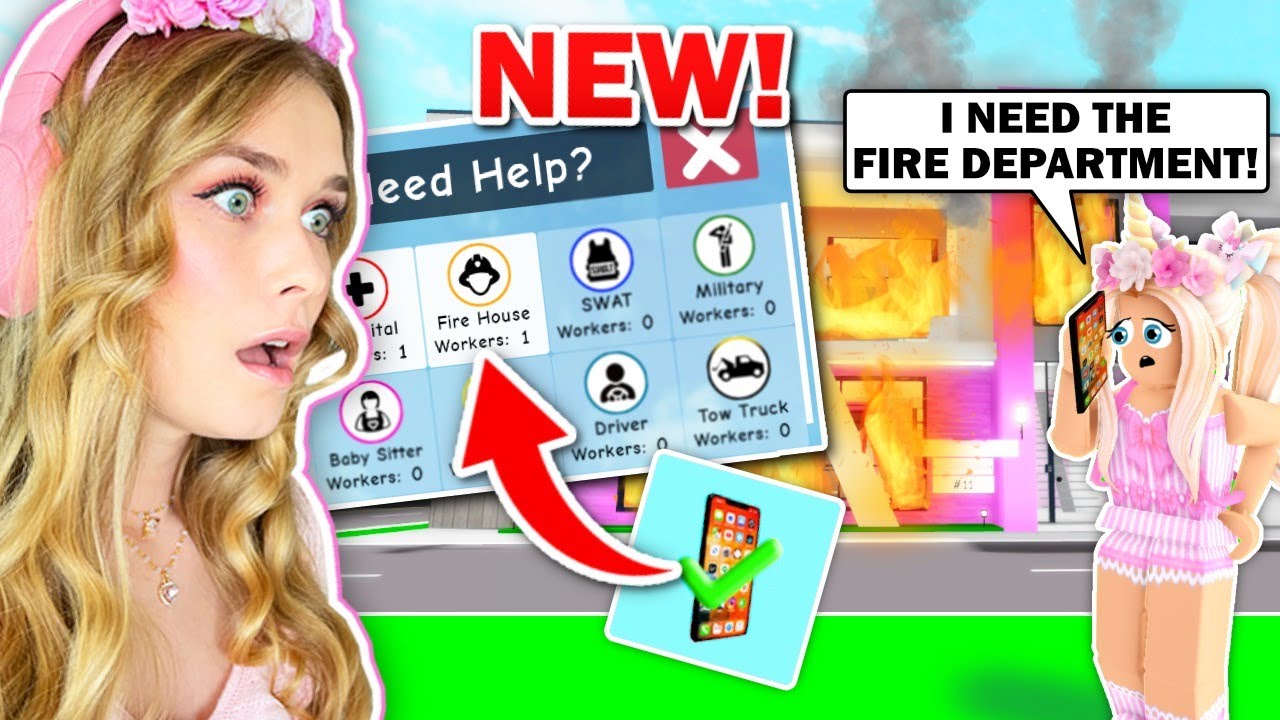 *NEW* PHONE CALL SERVICES UPDATE In Brookhaven! (Roblox) - YouTube