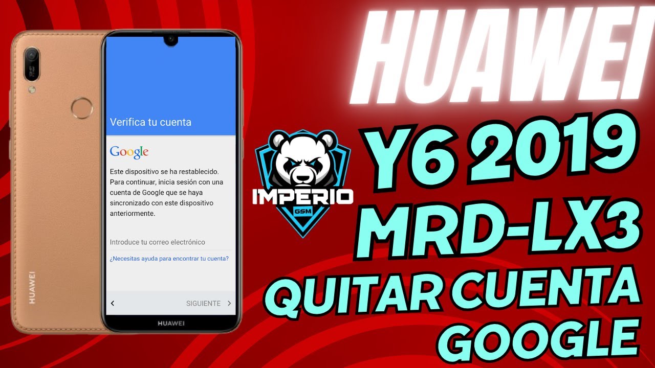 Y6 2019 FRP | Eliminar cuenta Google Huawei Y6 2019 MRD-LX3 | Quitar ...