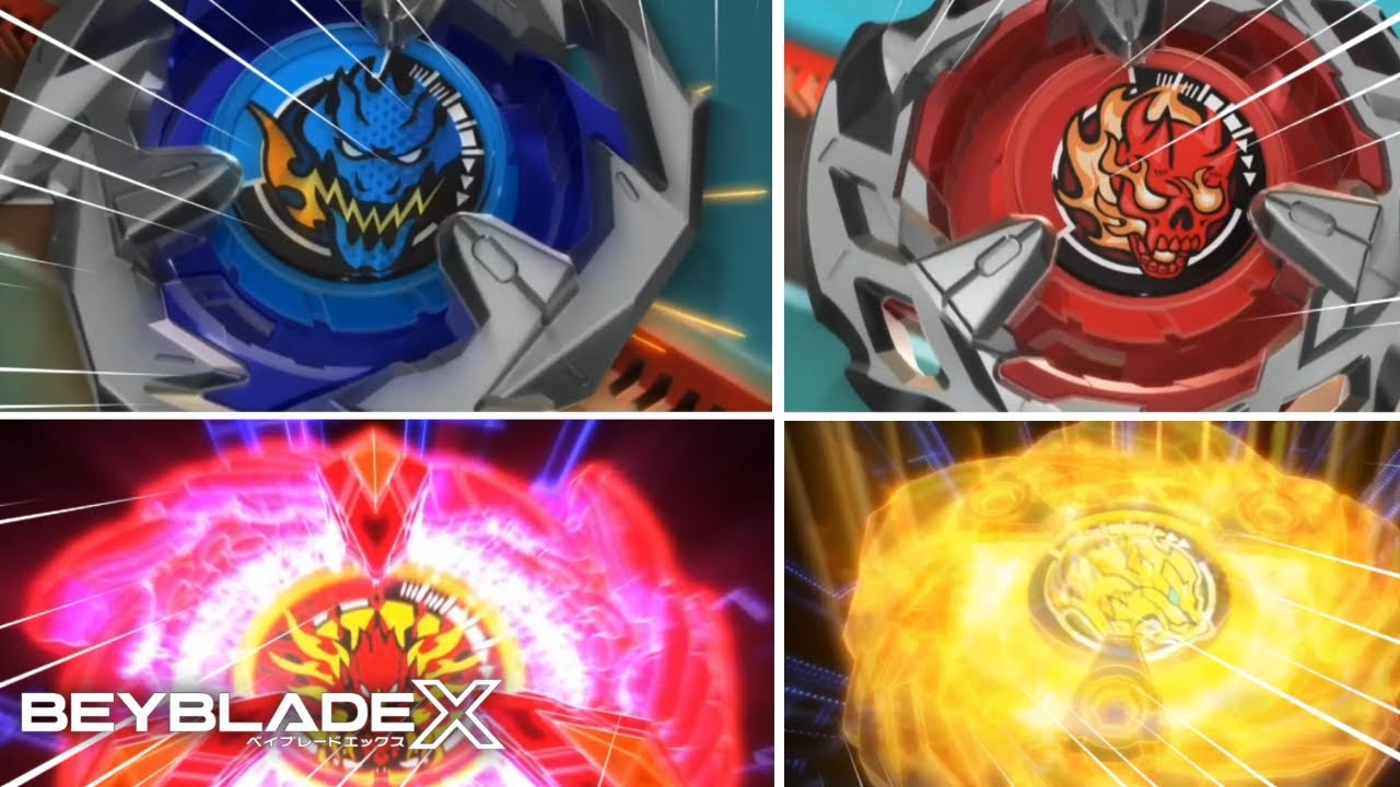 All Xtreme Dashes!! | Turkish and English sub!! | Beyblade X - YouTube