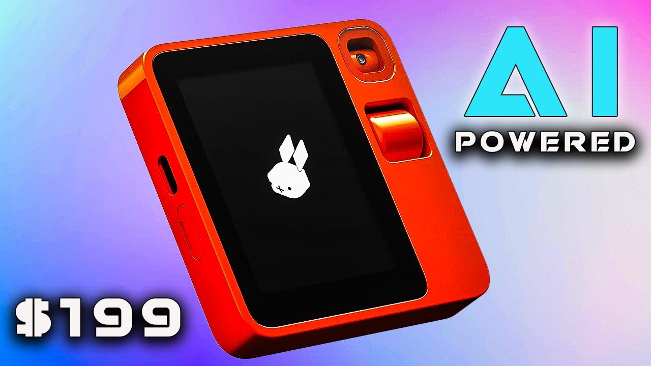 The New Rabbit R1 AI Device Revealed at CES 2024 is INSANE! - YouTube