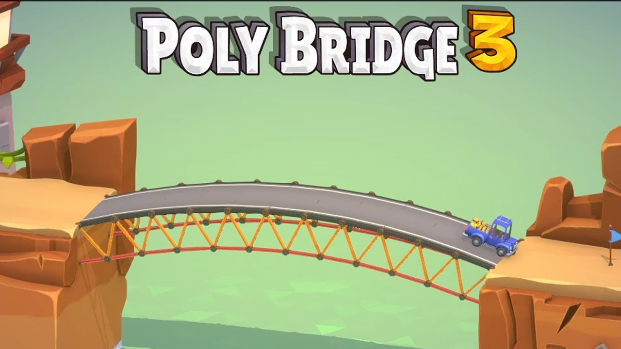 Poly Bridge 3 Ep 76 Jump the Shark! - YouTube