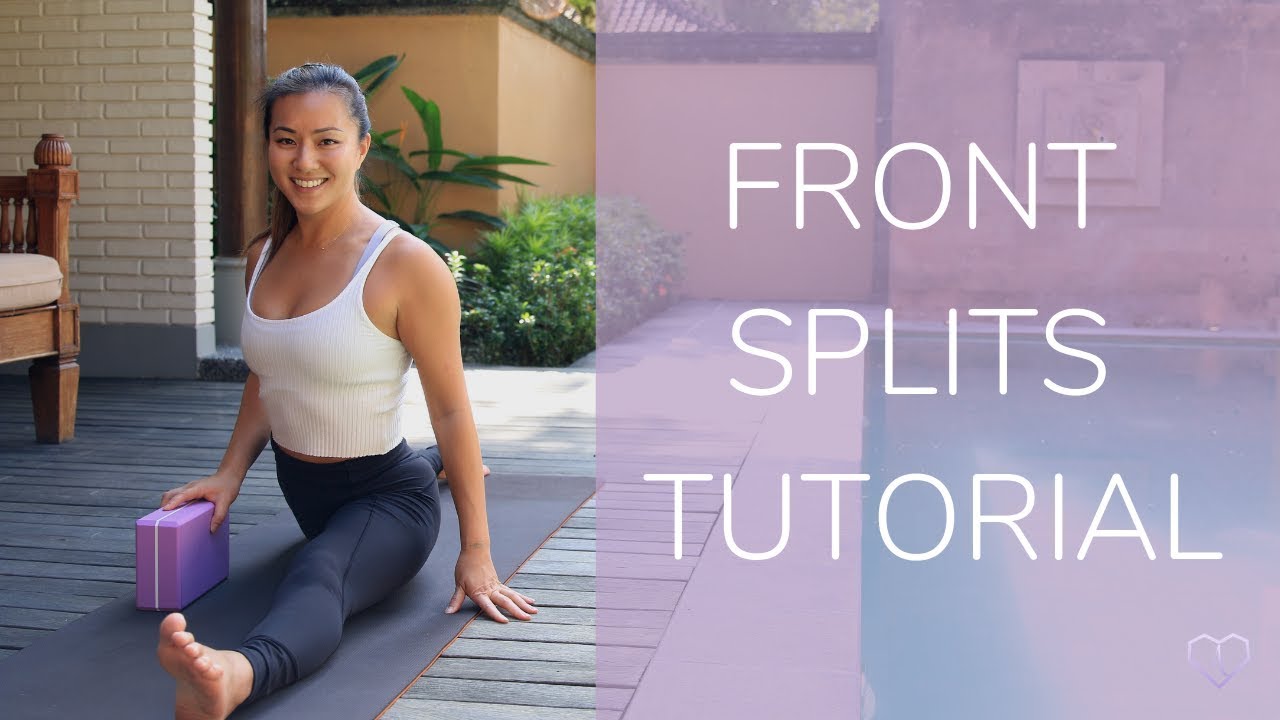 How to Get Your Front Splits - Stretching Routine - YouTube