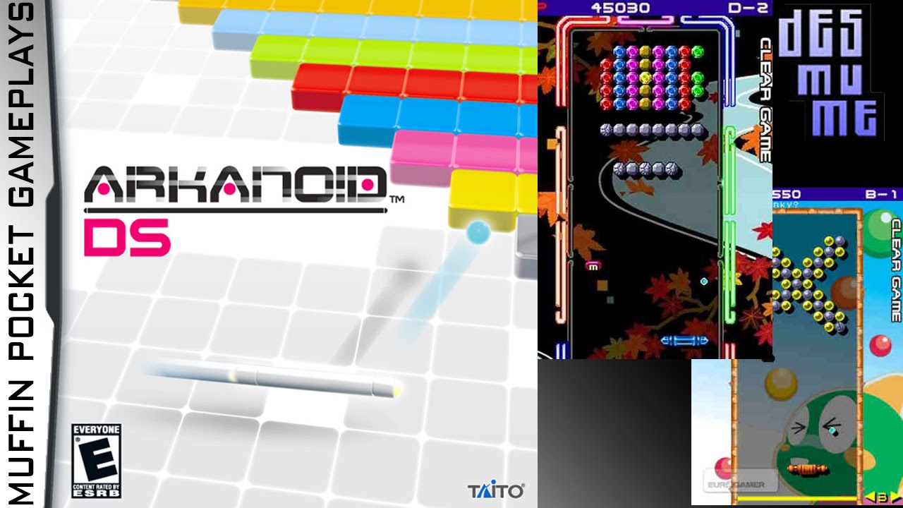 Arkanoid DS Desmume Gameplay HD - YouTube