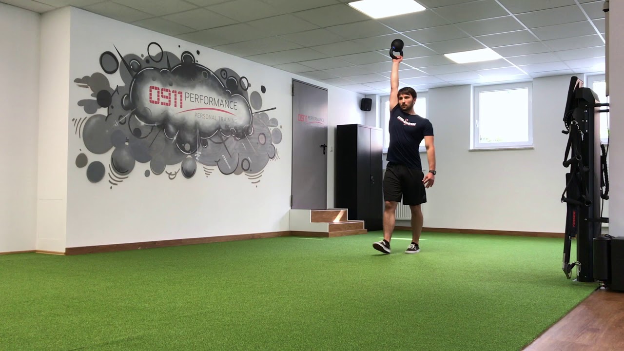 Overhead Carry - Single Arm - KB-Bottom Up - YouTube