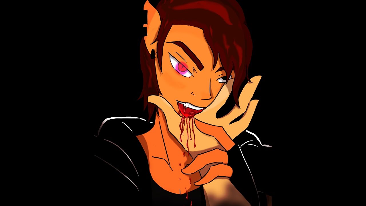 Vampire Kevin Redraw Speedpaint - YouTube