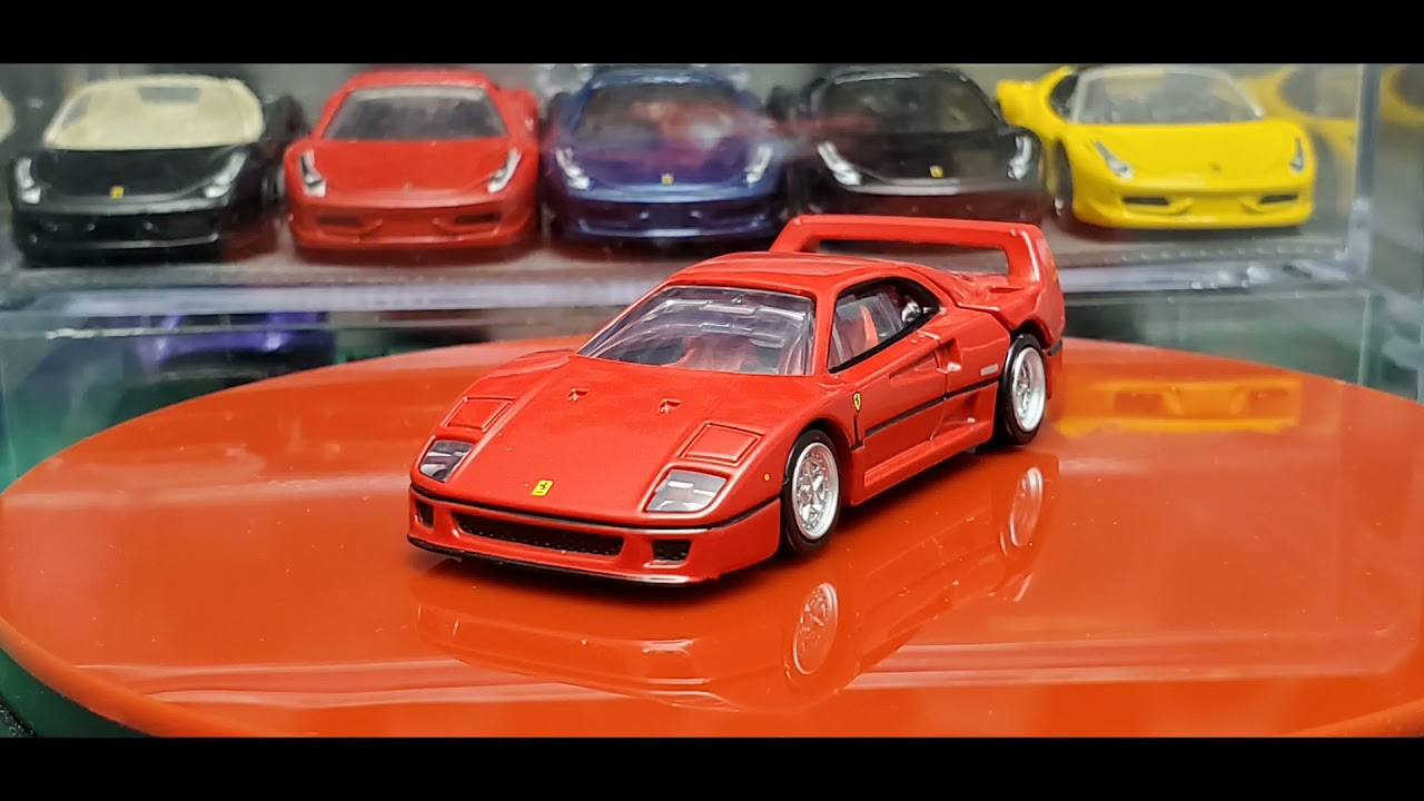 Tomica Ferrari F40 unboxing & wheel swap. - YouTube