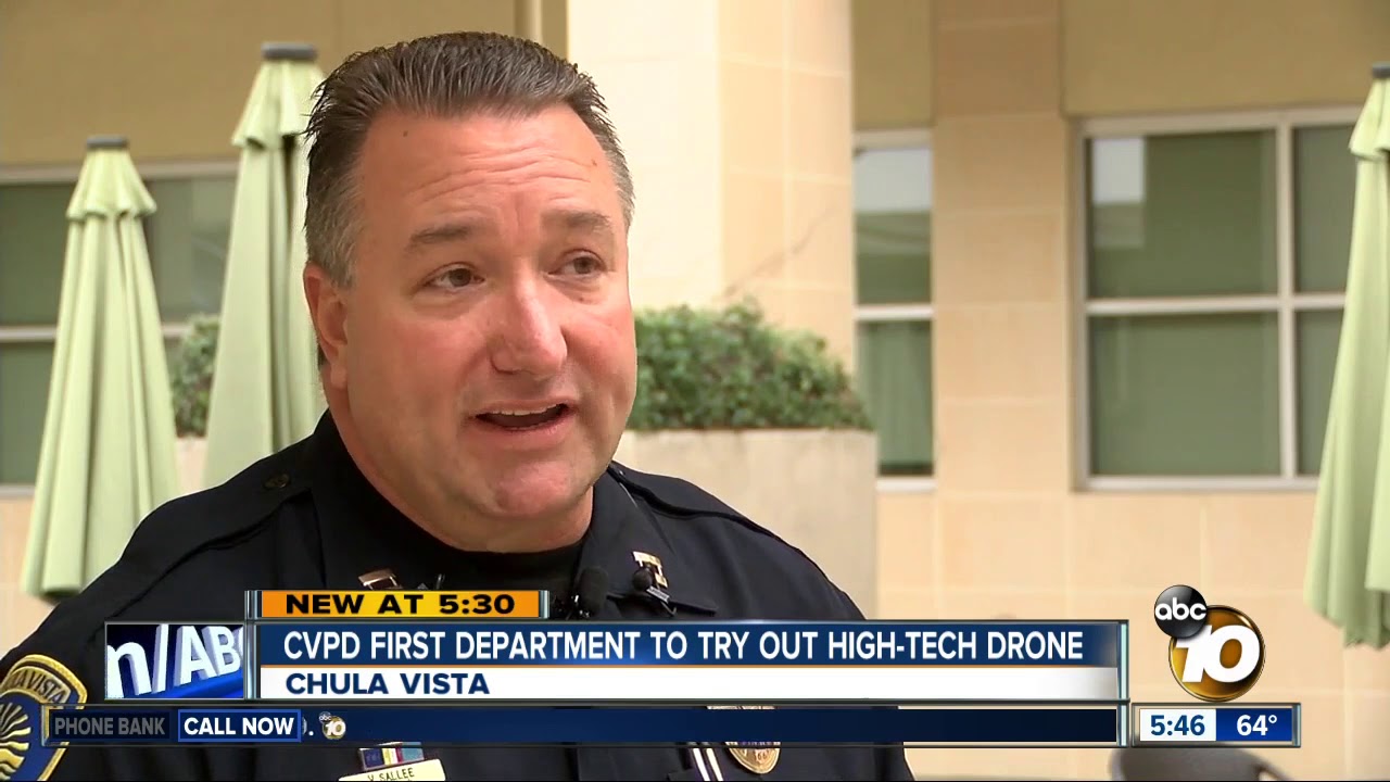 Chula Vista Police unveil new, high-tech drone - YouTube