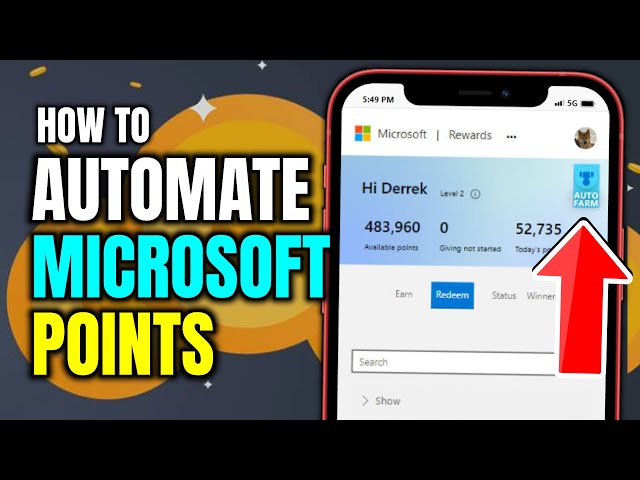 How To Automate Your Way For Unlimited Microsoft Rewards Points⛸