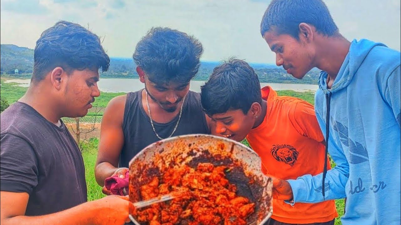 CHICKEN FRY IN FOREST | OUTDOOR COOKING IN CHICKEN | CHIKEN CURRY - YouTube