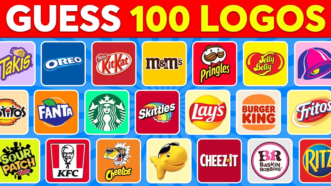 Guess The Snack Logo in 3 Seconds! 100 Famous Snack Logos | Mouse Quiz ...