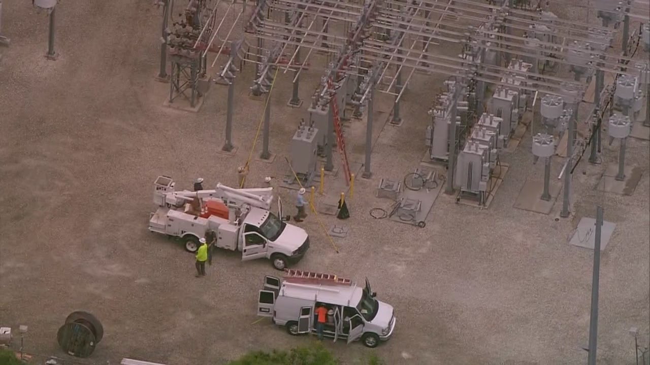 FPL substation incident - YouTube
