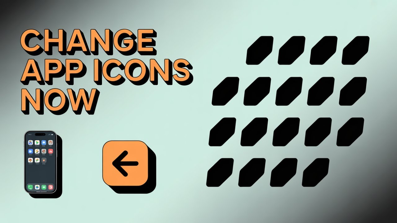 How to Use Shortcuts to Change App Icons – Step by Step - YouTube