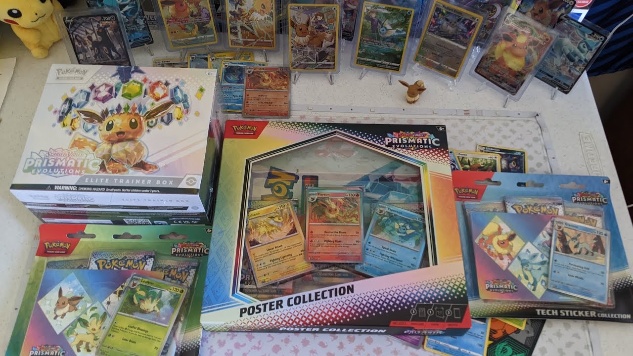 opening Pokemon's most hyped set prismatic evolutions #pokemon - YouTube