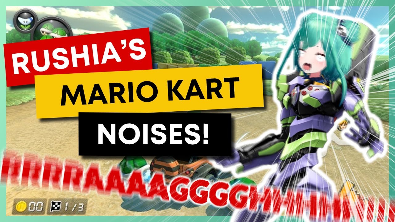 Uruha Rushia Mario Kart Tournament Noises - Pure, unbridled EVANGELION ...