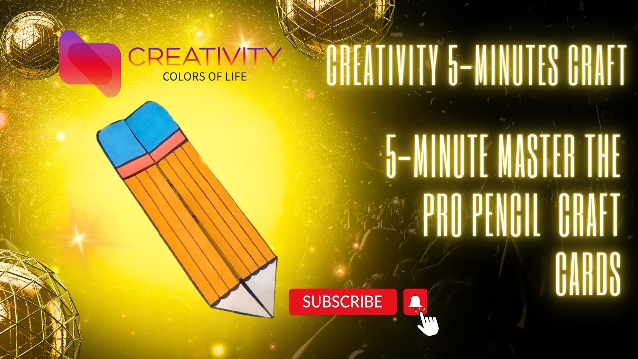 5-minute Pencil Perfection DIY Greeting Card Ideas #creation - YouTube