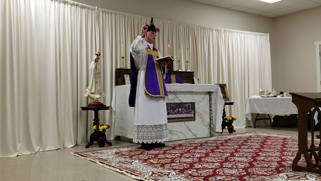Fr David Hewko (Part 1) Saturday in 3rd Week of Lent 2019 - YouTube