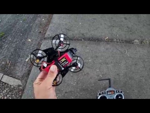 INDUCTRIX 200 Landing Gear MOD. to fit 1300 mah Battery - YouTube