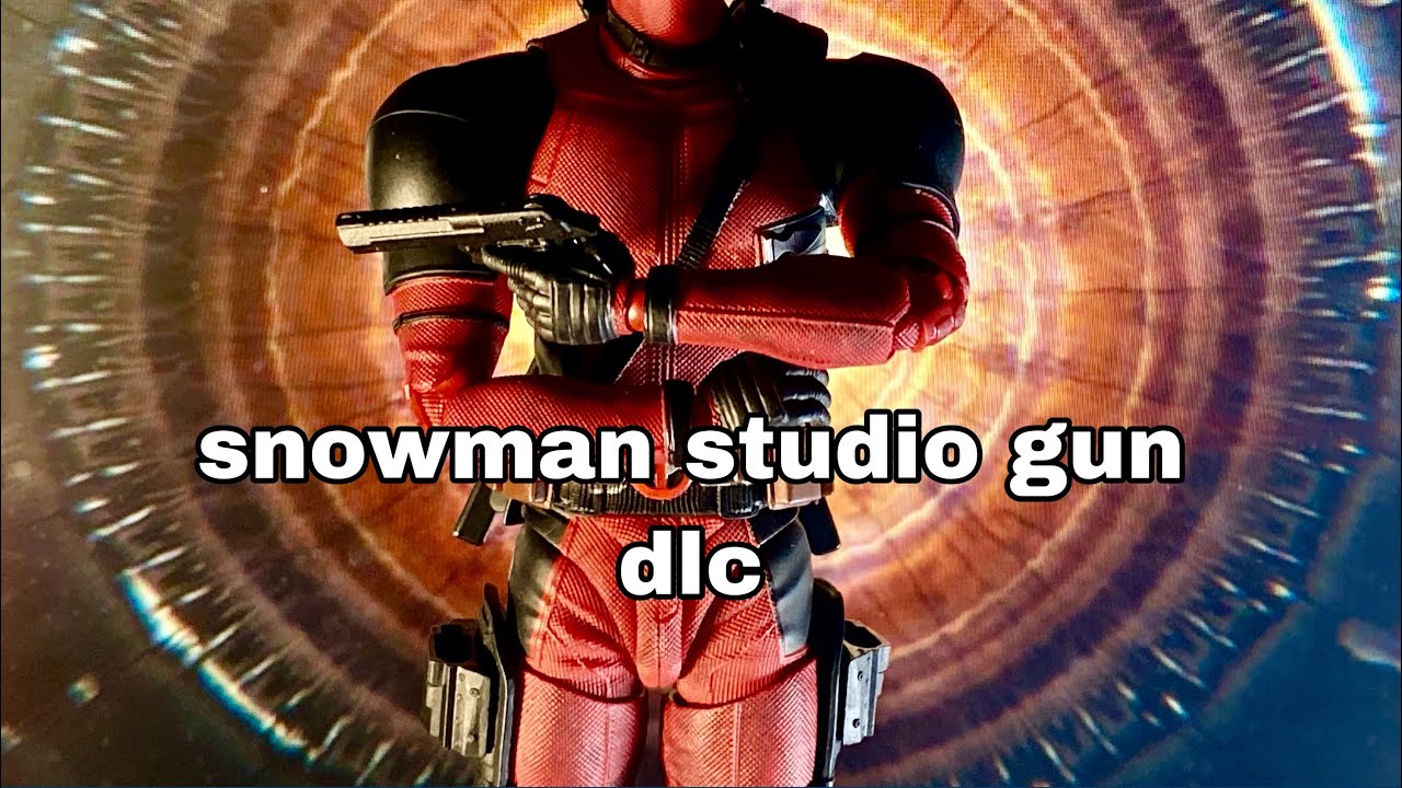 Snowman Studio gun DLC shfiguarts deadpool 死侍 專用槍套 中文 - YouTube