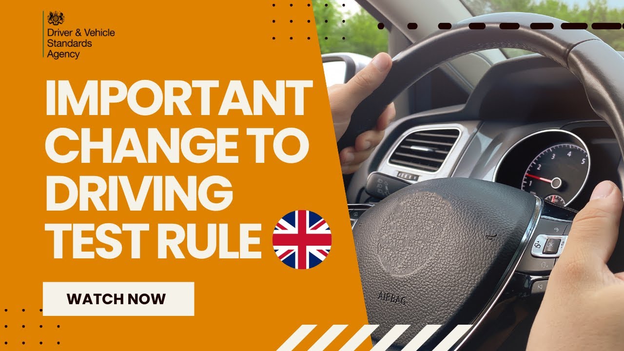 NEW Driving Test Rules Are Here to Reduce Waiting Times - YouTube